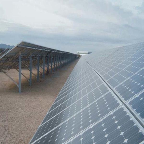 Quality Galvanized Steel Solar Panel Mounting Brackets Ideal Choice for Ground-mounted for sale