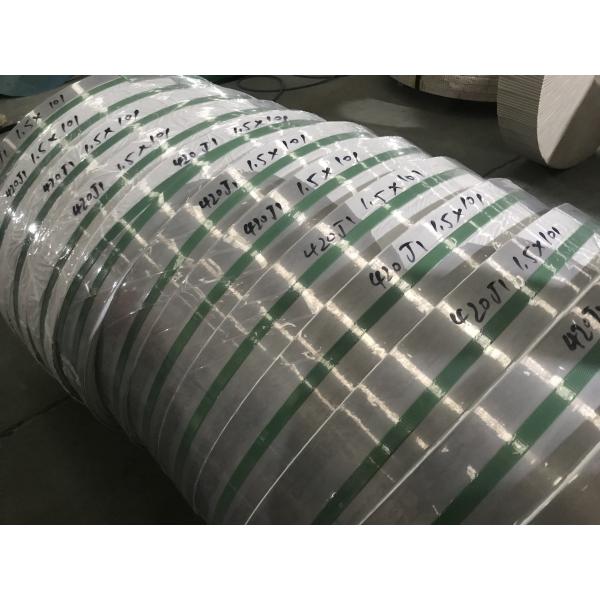 Quality Material 420 Stainless Steel Strip SUS420J1 SUS420J2 Cold Rolled Steel Coil for sale