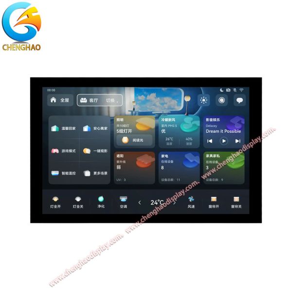 Quality 800x1280 Resolution 10.1 Inch TFT Lcd Panel with Capacitive Touch Panel Type and IPS Free Viewing Direction for sale