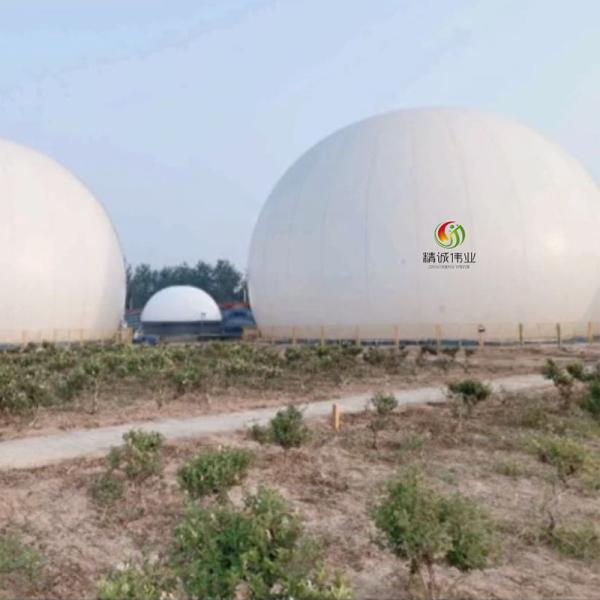 Quality UV Resistance ≥6 Gas Holder For Biogas Plant Temperature Range -30℃~+70℃ for sale