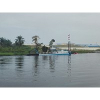 Quality Diesel 1800m3/H Gold River Dredger 15m Hydraulic Driven for sale