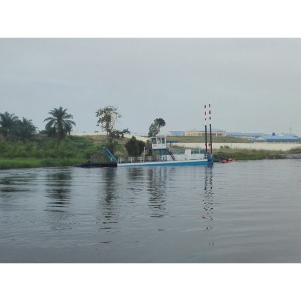 Quality Diesel 1800m3/H Gold River Dredger 15m Hydraulic Driven for sale