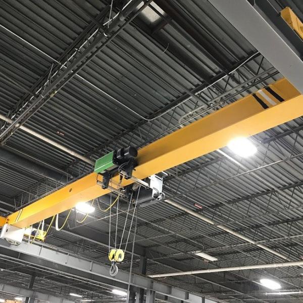 Quality 5 Ton Electric Travelling Single Girder Overhead Crane With 15m Lifting Height for sale