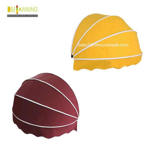Quality Outdoor Power Coated French Style Awnings Window Balcony for sale