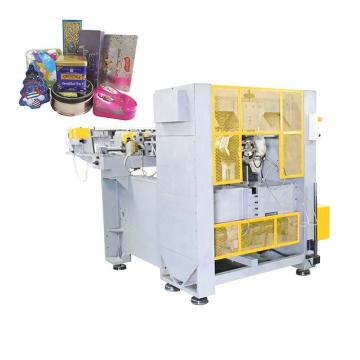 Quality Automatic Tin Box Making Machine 50cpm CE Certificate For Decorated Tin Box for sale