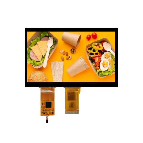 Quality 7 Inch Display Module 1024x600 Display 500 Cd/M2 RGB Interface for sale