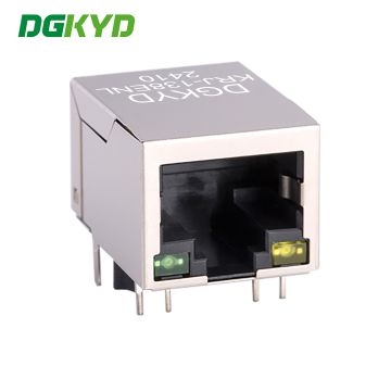 Quality KRJ-138ENL 8p8c Network 100 megabit cat6 RJ45 Connector with internal magnetics for sale