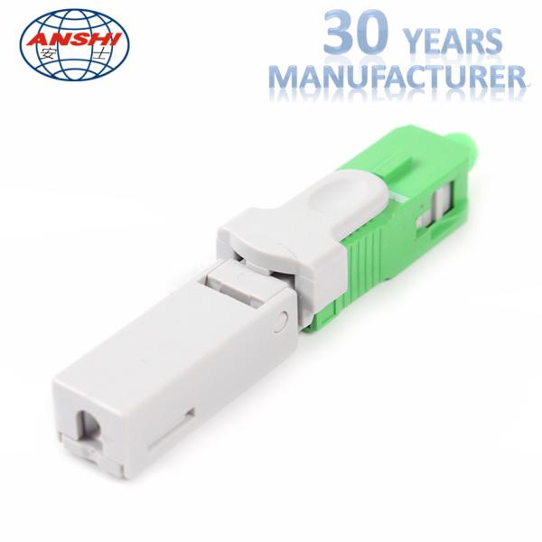 Quality FTTH SC APC Singlemode Fiber Optic Accessories for sale