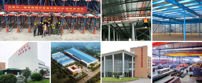 Steel Structure Garret Mezzanine Floor Platform  Heavy Duty Rack