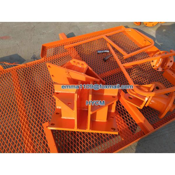Quality Mini QD1515 Roof Derrick Crane 15m Jib 3 Tons Max.Load For 60m Building Height for sale
