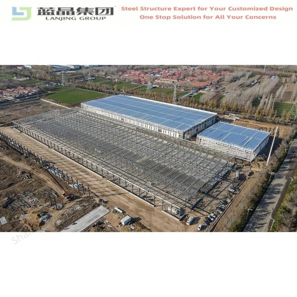 Quality Modern Prefab Metal Workshop Industrial Steel Structure Building Warehouse for sale