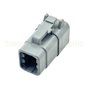 Quality 6 Pin DTM06-6S ATM06-6S Automotive Connector Housing DTM Series Plug Gray Plug for sale
