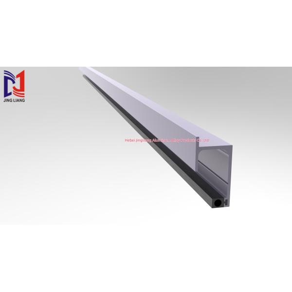 Quality Silver / Black Terracotta Brick Wall Support System Aluminum Construction for sale