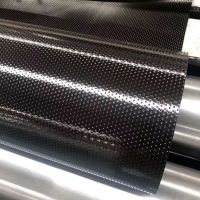 Quality Smooth HDPE Geomembrane Liner Elongation at Break ≥700% Carbon Black Content 2.0-3.0% for Waste Containment for sale