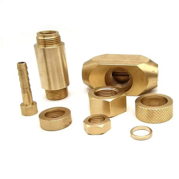 Quality Fabricated CNC Brass Parts Polishing CNC Machining for sale