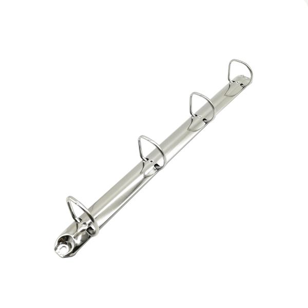 Quality D Ring Binder Mechanisms 4 Ring File Clip Silver Stationery Accessory for sale