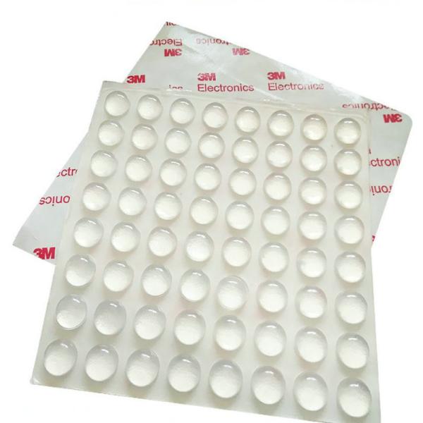 Quality Self Adhesive Transparent Silicone Rubber Custom Foot Pad for sale