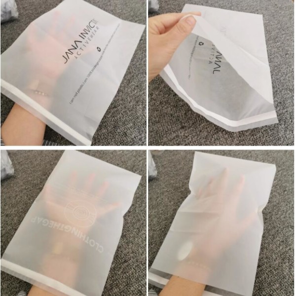 Quality Compostable Biodegradable Packaging Mailing Bag With Handle,Biodegradable Compostable Plastic Courier Shipping Envelope for sale