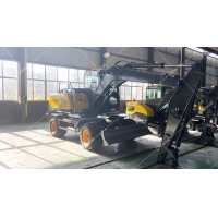 Quality Plantation Digger Earthwork Projects Bucket Mount Wheel Biggest Hydraulic Excavator for sale