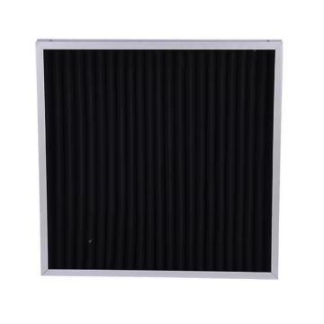 Quality MERV 8/10/12 Metal Frame Pleated Panel Air Filters With Activated Carbon for sale