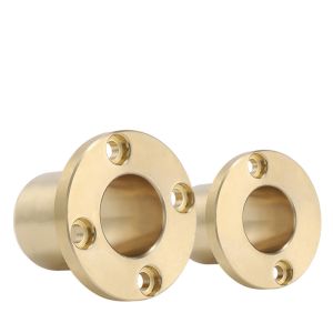 Quality Shock Resistance Oil Lubricated Brass Bearing Bushing Up To 300.C DIN 1850 for sale
