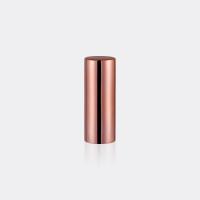 China Chemical Polishing Aluminum Cosmetic Parts Lipstick Cover Embossed Logo Printed factory