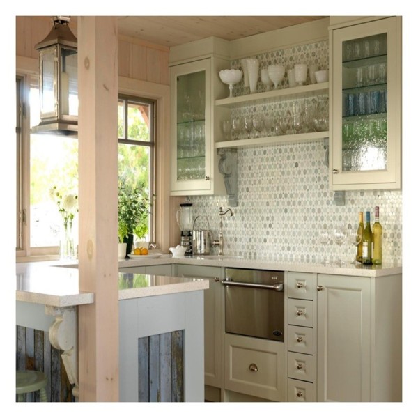 Quality Modern White Solid Wood Glass Panel Cabinets Space-Saving Solution for Small for sale