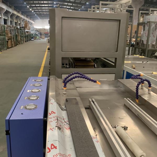 Quality 180mm Width 55kw Furniture Plastic Profile Production Line for sale