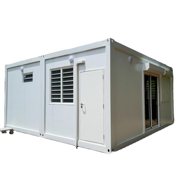 Quality Customized Fireproof Prefab Container House Noise Insulation With Sandwich Panel for sale