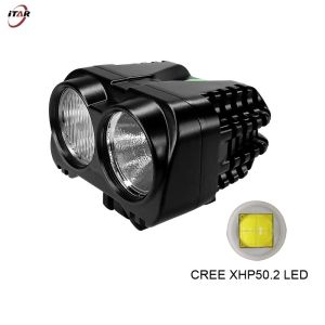 Quality Waterproof IP65 Solid 5000 Lumens Bike LED Flashlight With External Switch for sale