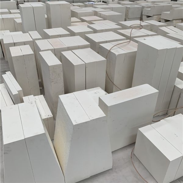 Quality ZrO2 42% Content Fire Resistant Brick for High Alumina Refractory Block for sale