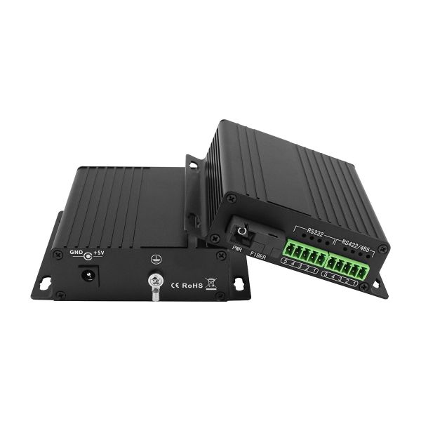 Quality Serial Fiber Converter RS485 RS422 RS232 SC 20km For RTU HOST SCADA Wall Mounted for sale
