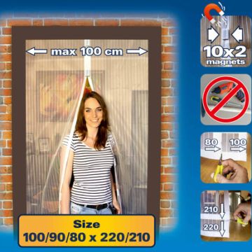 Quality Mosquito Net Window Insect Screen Customized Magnetic Mesh Door Curtain for sale