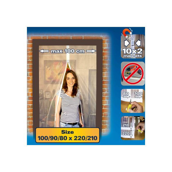 Quality Mosquito Net Window Insect Screen Customized Magnetic Mesh Door Curtain for sale