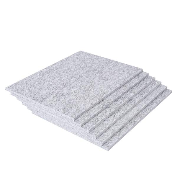 Quality Flame Retardant PET Acoustic Panels 8mm 20mm Soundproof Wall Panels for sale