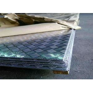 Quality Slip Resistance Aluminium Chequered Sheet / Aluminium Flooring Sheet For Floor for sale