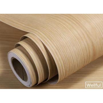 Two Layers PVC Lamination Film 0.15mm Wood Embossed 1000mm