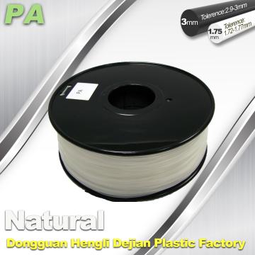 Quality Diameter Of 1.75mm And 3.0mm PA Nylon 3D Printer Filament Materials for sale