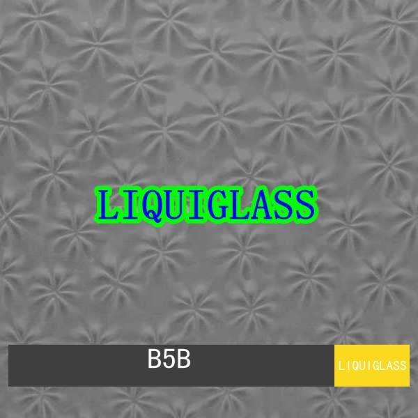 Quality Dynamic Pattern Printed Laminated Glass 2440X1830MM for sale