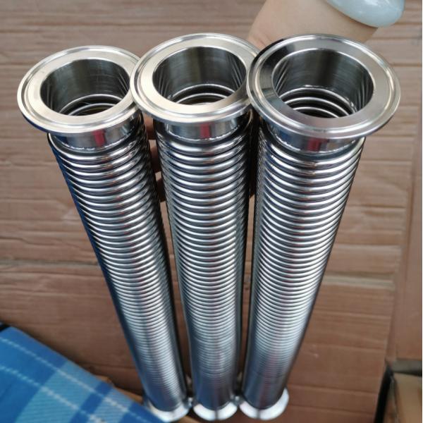Quality Electro Polished Flexible Hose Pipe Welded Bellow 304 316L for sale