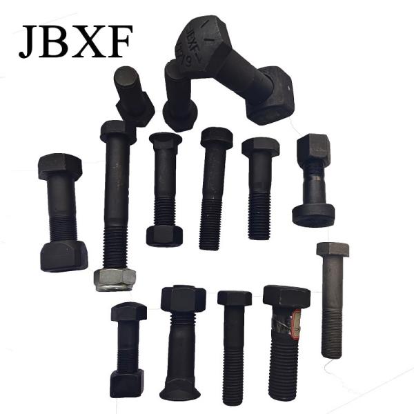 Quality M18 Ex200-1 Chain Tooth Block Bolt Excavator Track Shoe Bolt And Nut for sale