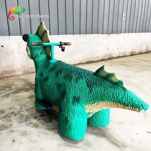 Quality Waterproofing Kids Dinosaur Playground Equipment Coin Mechanism for sale
