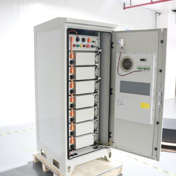 Quality Wall 48V Unit Solar Energy Storage Batteries 409.6V 50AH With Temperature Control System for sale