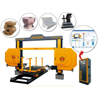 Quality 4-Axis CNC Diamond Wire Saw Machine with 360° Servo-Rotary Table, 16-Surface for sale