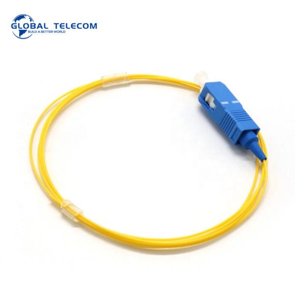 Quality SC UPC Fiber Optic Pigtail Single Mode Low Insertion Loss For CATV Systems for sale