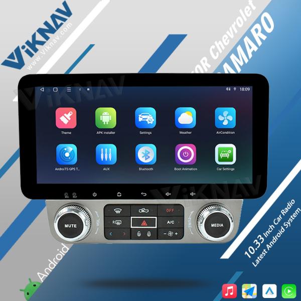 Quality VIKNAV Touch Screen Android Car Radio For Chevrolet Camaro 2010-2015 Upgrade for sale
