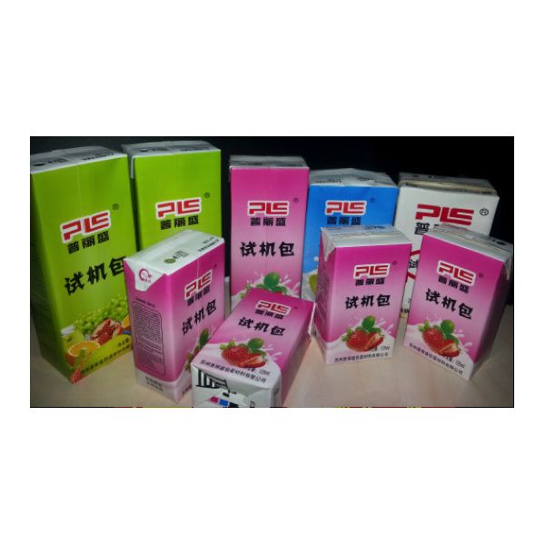Quality 125ml Multi-layer Laminating Aseptic Packaging Material For Milk, Aseptic Carton for sale