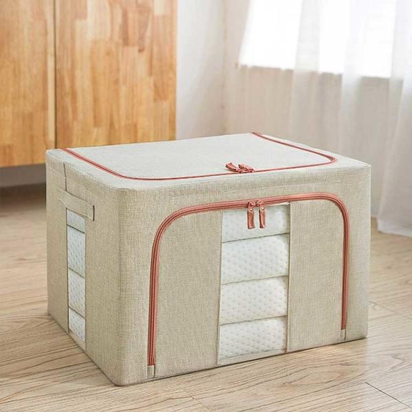 Quality CE Portable Multifunctional Foldable Fabric Storage Box For Clothes Collapsible Reusable for sale