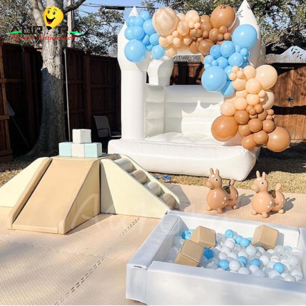 Quality Beige Foam Inflatable Soft Play Equipment For Toddlers And Preschoolers for sale