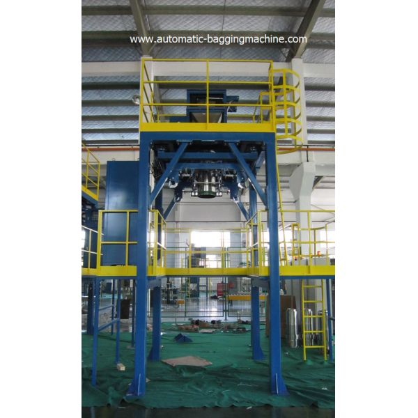 Quality fine chemical industry ton bag weighing packing machine feeding type gravity or screw feeding 10-40 bags / hour for sale